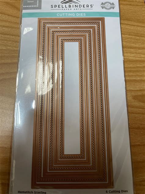 Spellbinders Hemstitch Slimline