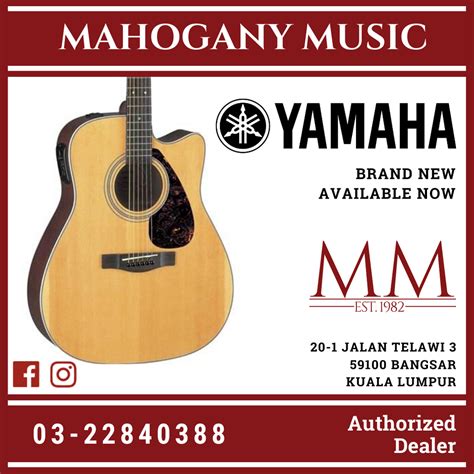 Yamaha FX370C Cutaway Acoustic-Electric Guitar with Pickup - Natural ...