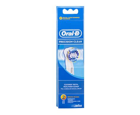 Oral B Precision Clean Replacement Toothbrush Heads Pack Healthylife