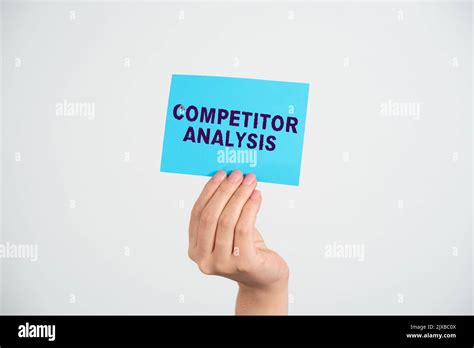 Sign Displaying Competitor Analysisdetermine The Strength Weakness Of