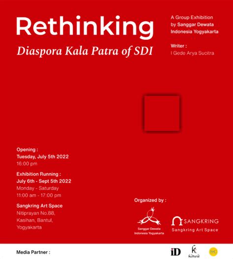 Sangkring Art Exhibition Sanggar Dewata Indonesia SDI Rethinking