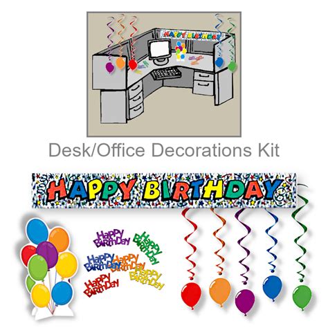 Birthday Decorations For Office Cubicle For Work Lexis Garage