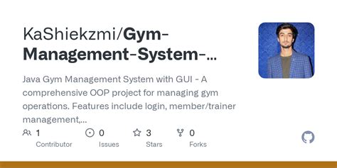 Github Kashiekzmigym Management System Gui Oop Java Project Java