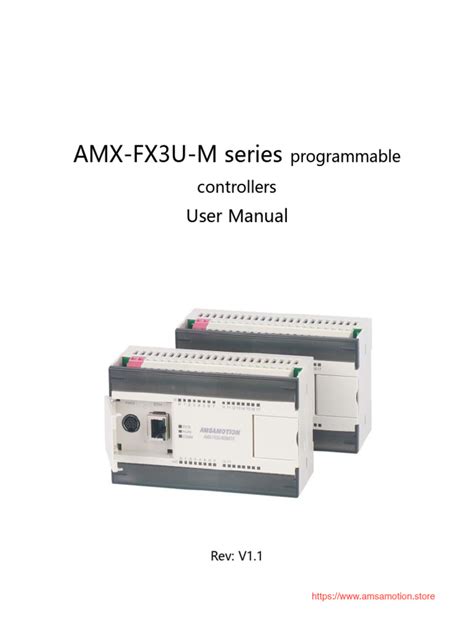 Amx Fx3u M Series Plc Manual Ver1 1 Pdf