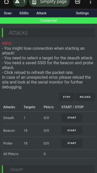 Wifi Deauther Esp8266 Nodemcu Artificialintelligence Nodemcuesp8266