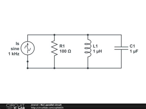 RLC Parallel Circuit CircuitLab