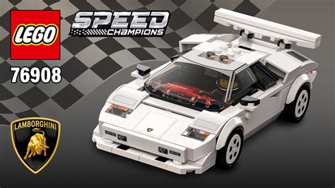 LEGO® Speed Champions Lamborghini Countach (76908)[262 pc] Building ...