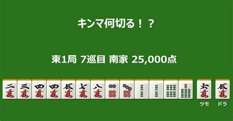 キンマ何切る！？ 【2月20日】 キンマweb 『近代麻雀』の竹書房がおくる麻雀ニュース・情報サイト