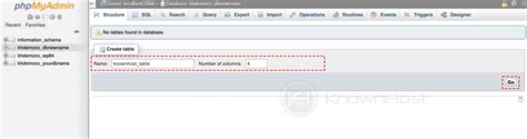 How To Repair Create Database Table Using Phpmyadmin And Check Version