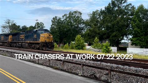 CSX 268 NB Empty Coal Train St Stephen SC YouTube