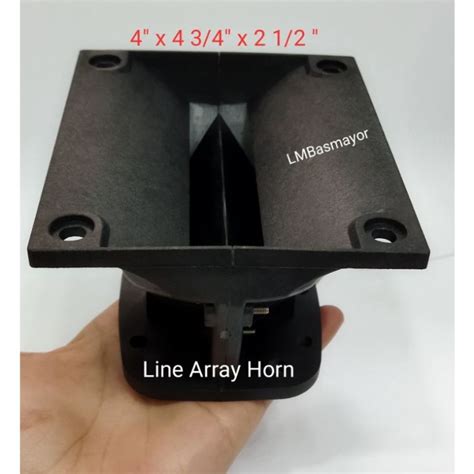 COD Professional Line Array Horn Waveguide For Speaker Box Horn Tweeter Lazada PH