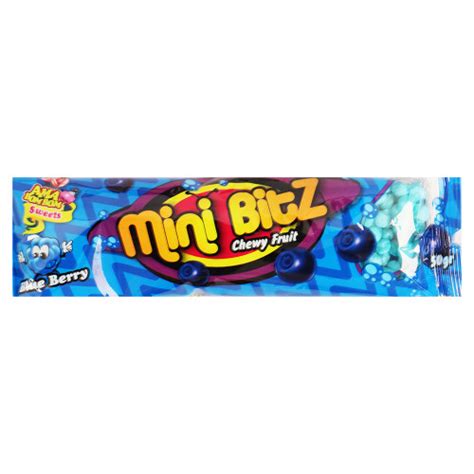 Swt Mini Bitz 1s Blueberry 50g