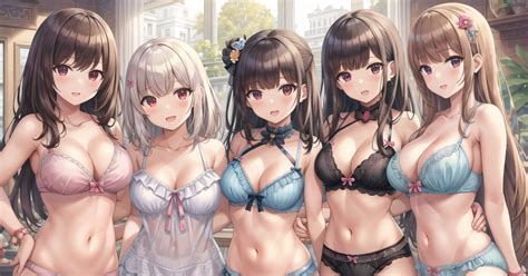 少女 少女下着10 20230428 アメリのai Pr推奨）のイラスト Pixiv