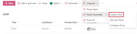Create A Sharepoint Form That Is Exports Data To A Database Microsoft Qanda