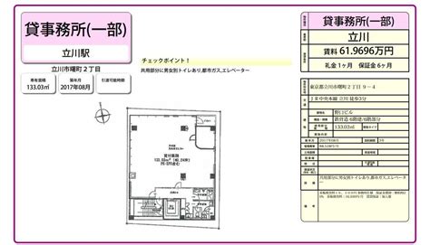 立川市曙町2 9 4立川駅野口ビルの賃貸事務所・貸事務所・貸店舗の詳細｜テナントbiz 58308