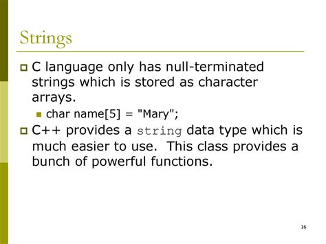 chapter 8 part 3 library classes for strings p 405 ppt download