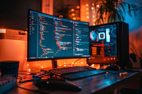 Premium Photo Developing Programming And Coding Technologies