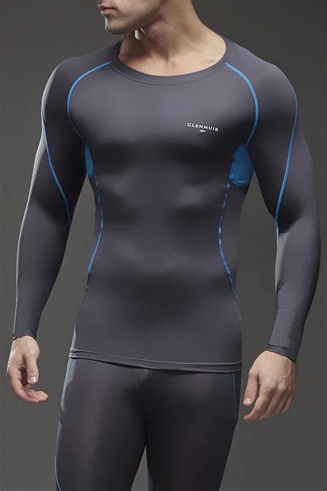 Mens Long Sleeved Compression Golf Base Layer