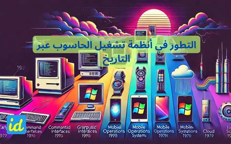 التطور في أنظمة تشغيل الحاسوب عبر التاريخ مراحل وتحولات رئيسية