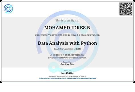 Ibm Da0101en Certificate Cognitive Class
