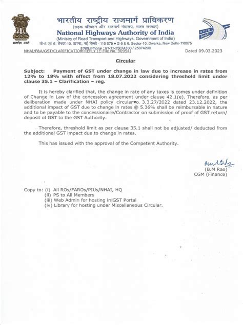 Clarification Circular On Gst Dated 09032023 230310 123002 Pdf