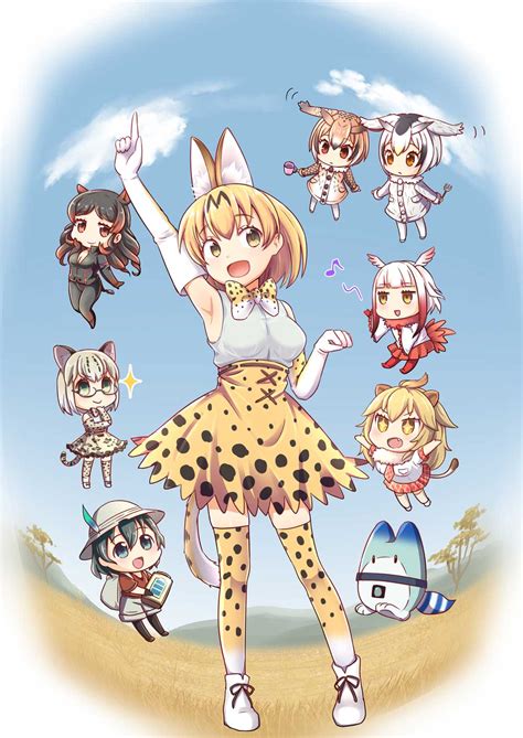 Safebooru 6girls D Animal Ears Armpits Backpack Bag Battery