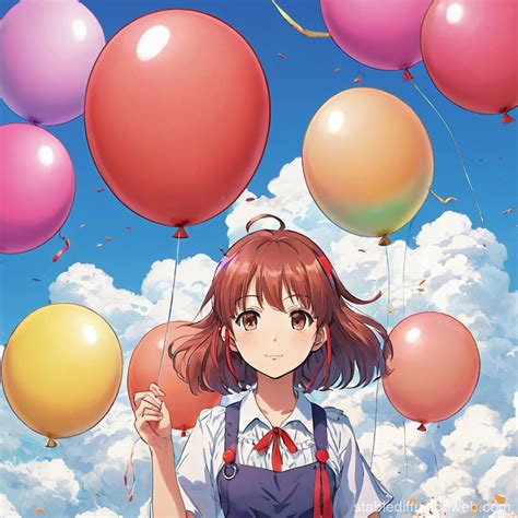 Woman Popping A Balloon Stable Diffusion Online