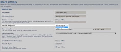 How To Activate A New Language In PhpBB 3 0 InMotion Hosting