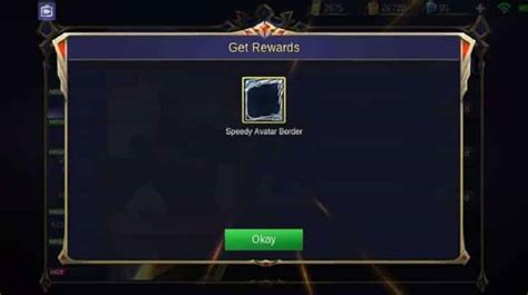 Listen Types Of Border Mobile Legends And How To Get Them