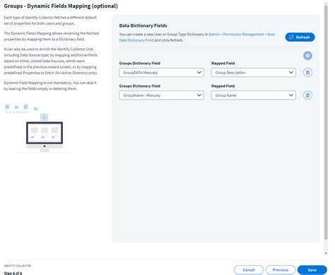 create an identity collector sailpoint data access security