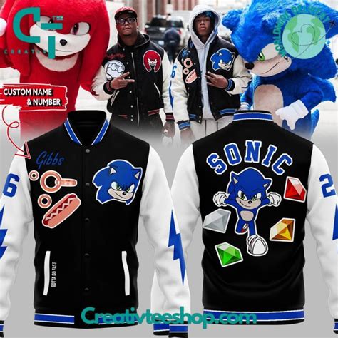 Detroit Lions X Knuckles The Sonic The Hedgehog Limited Edition Jacket