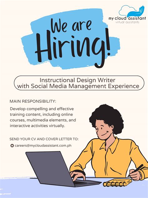 📌 Position Instructional My Cloud Assistant Recruitment
