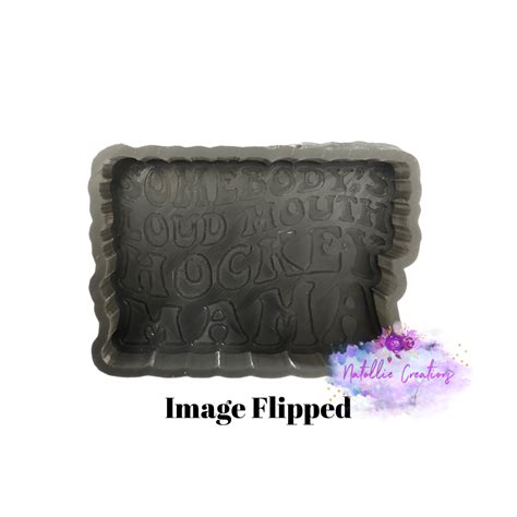 Hockey Mama Freshie Silicone Mold Natolliecreations