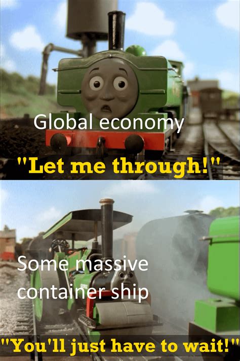 Yay More Evergreen Ship Memes Rthomasthedankengine