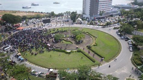 Foto Foto Demo Warga Rempang Di Bp Batam Tribunbatam Id
