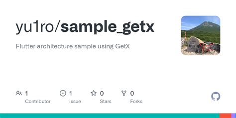 Github Yu Ro Sample Getx Flutter Architecture Sample Using Getx