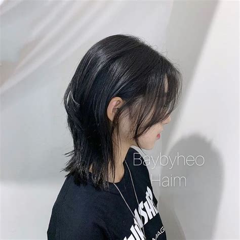 홍대미용실 단발맛집하임쌤 허쉬컷 레이어드펌 단발 On Instagram “💈중단발허쉬컷💈 안녕하세요 베이바이허슬기하임이에요💙