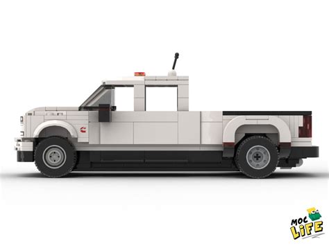 Lego Moc Ram 3500 Dually Quad Cab Fifth Gen By Moclife Rebrickable
