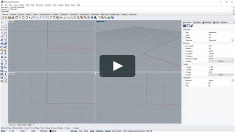 For Those Just Starting Out In Rhino For Windows Here S A Quick Overview Of The User Interface