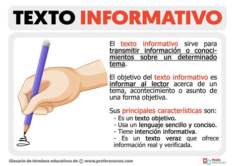 4 Tipos De Textos Informativos Resumen Con Ejemplos Eroppa