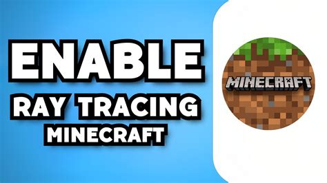 How To Enable Ray Tracing In Minecraft 2023 Guide YouTube