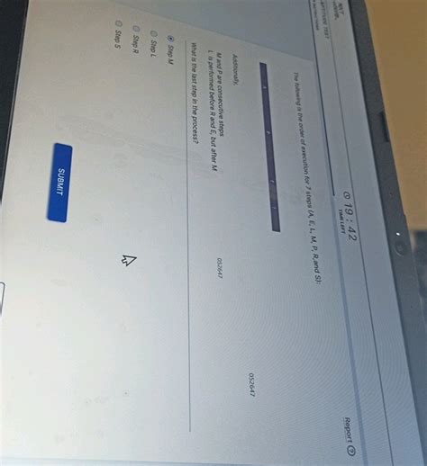The Following Is The Order Of Execution For 7 StudyX