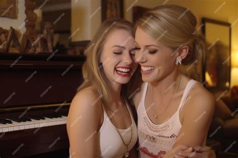 Premium Photo Delicate Moments Daughter Surprises Mom On Mothers Day