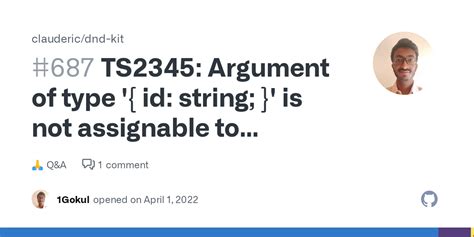 Ts2345 Argument Of Type Id String Is Not Assignable To