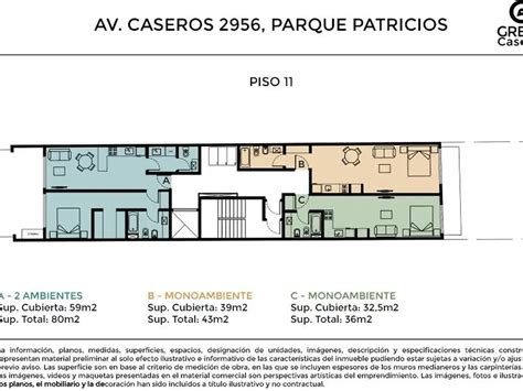 Venta Departamento a estrenar monoambiente con balcón m Caseros Parque Patricios