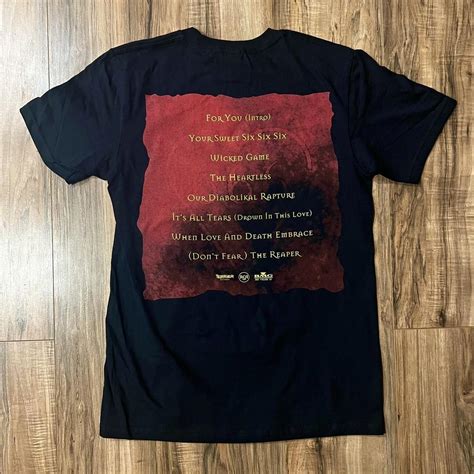 Him Greatest Lovesongs Vol Tracklist Shirt Depop