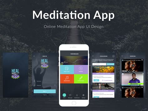 Meditation App Ui Design Designs Themes Templates And Downloadable