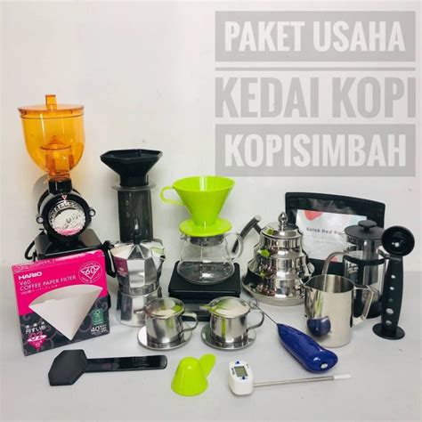 Paket Hemat Usaha KEDAI Coffee Maker Set Mesin Alat Seduh Pembuat Kopi