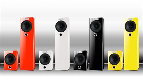 UBSOUND FL38 – разноцветные напольные колонки из Милана