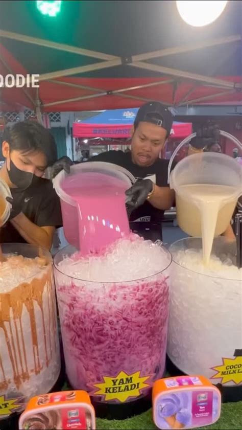 Air Balang Aiskrim In Sabah 📍gaya Street Night Market Sabahfoodie